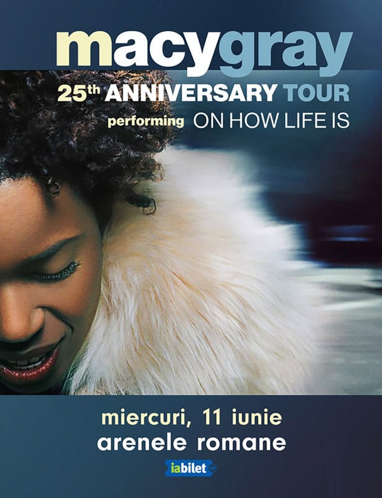 Macy Gray revine în România – concert la Arenele Romane