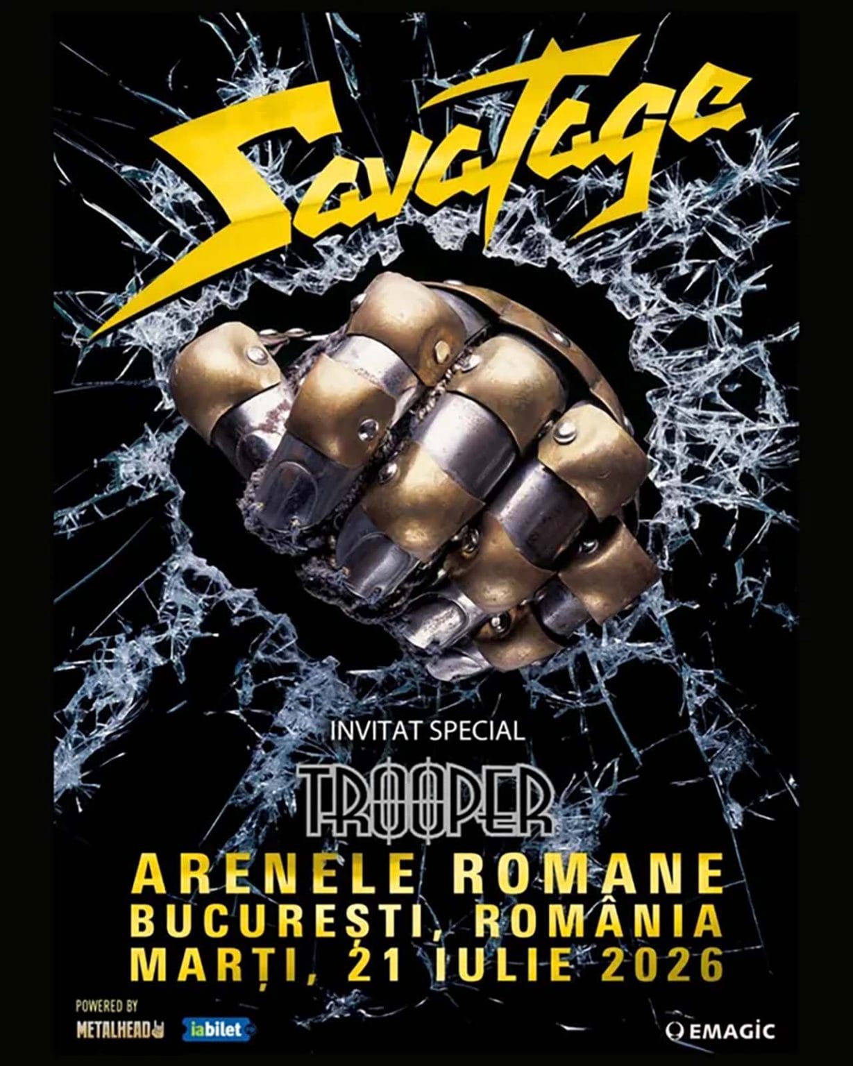 Savatage metal progresiv concert în România